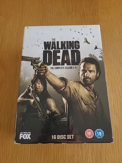 THE WALKING DEAD The Complete Season 1 To 4 16 Disc Box Set £3.00 ...