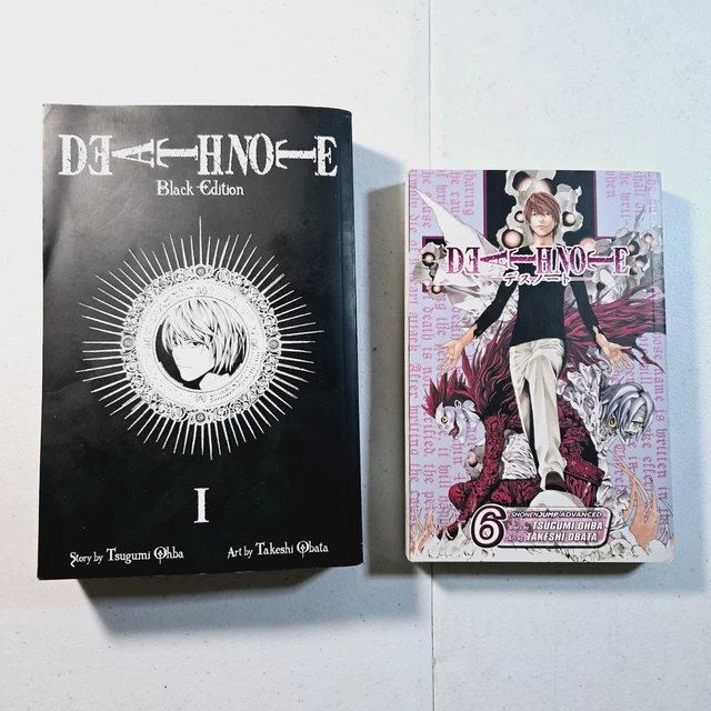 LOT OF 2 Viz Media "Death Note" Manga Books By Tsugumi Ohba $10.99 ...
