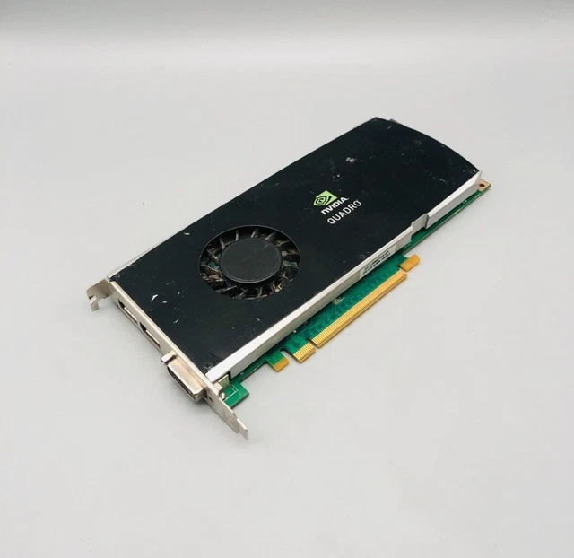 NVIDIA QUADRO FX 3800 1Gb Gddr3 Pci-E Dvi 2X Dp Grafikkarte #113 EUR 23 ...