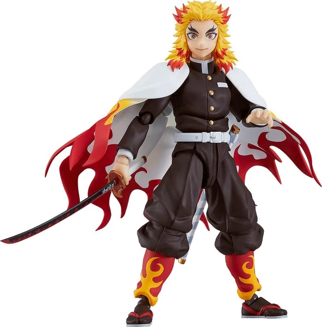 MAX FACTORY DEMON Slayer: Kimetsu no Yaiba: Kyojuro Rengoku Figma ...