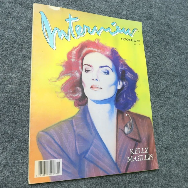 VINTAGE ANDY WARHOL Interview Magazine Kelly McGillis October 1987 #10 ...