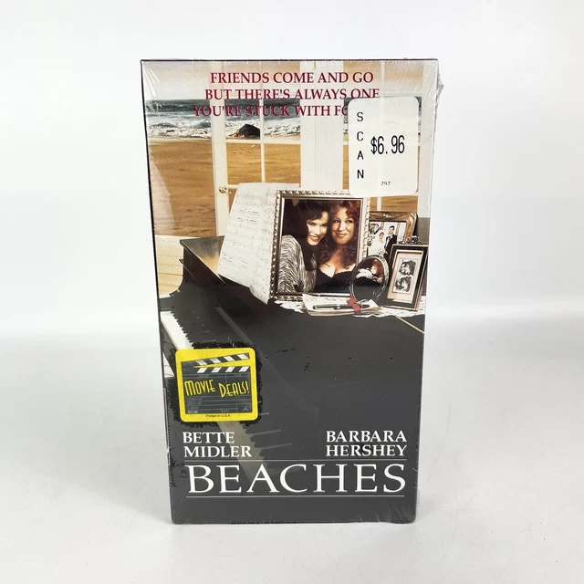 BEACHES (VHS, 1996) Bette Midler, Barbara Hershey New Sealed £1.76 ...
