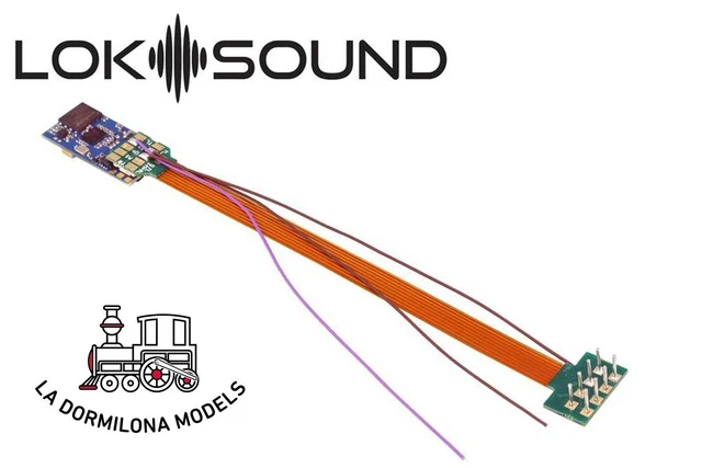 ESU 58810 LOKSOUND 5 micro DCC/MM/SX/M4, DECODER DE SONIDO 8 pines NEM652, EUR 114,99 - PicClick ES