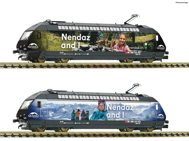 FLEISCHMANN 7570053 - DCC + Sound Elektrolok 460 078-9 Nendaz SBB Ep.VI ...