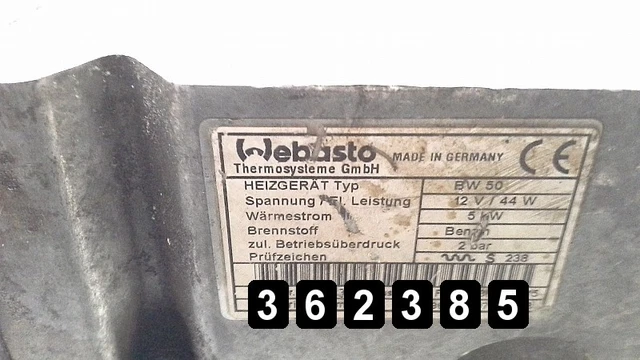 1997 MITSUBISHI PAJERO Webasto Pre Heater # 3000B £127.00 - PicClick UK
