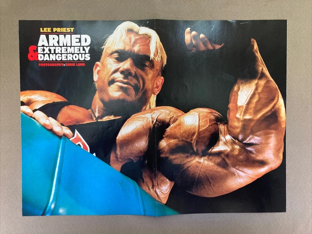 LEE PRIEST / Lisa Dulovic Bodybuilding Muscle Fitness Poster £7.09 ...
