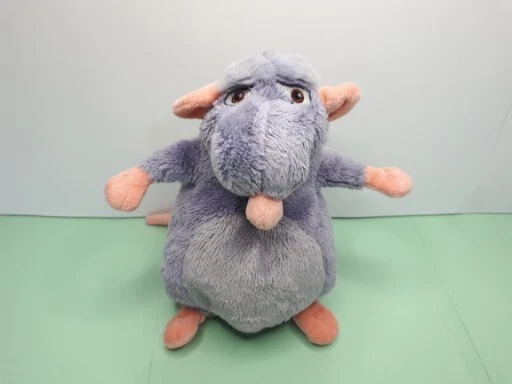 DISNEY PIXAR RATATOUILLE Django Rat 6" Plush - Kids Soft Toy Beanie ...