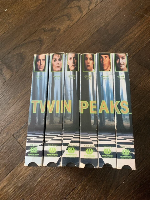 TWIN PEAKS VHS, ep. 1-29, 1990-93 £38.00 - PicClick UK