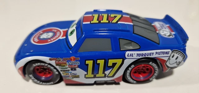 DISNEY PIXAR CARS RALPH CARLOW Lil Torquey Pistons 1:43 Diecast Pull ...