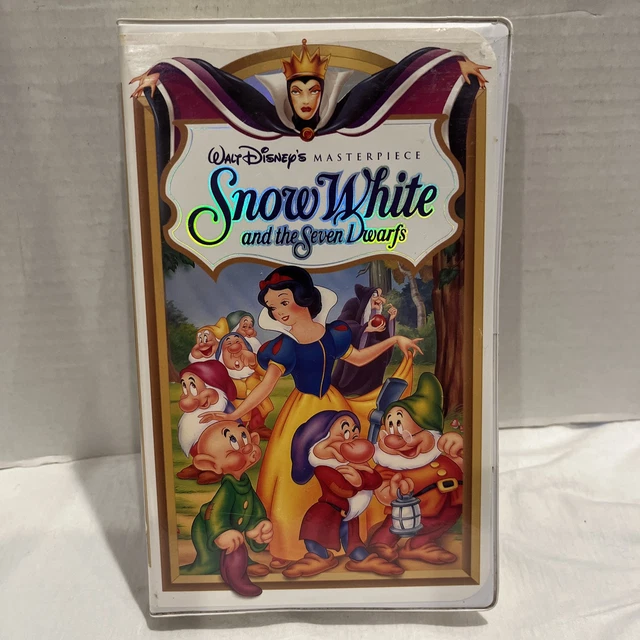 WALT DISNEY RARE Masterpiece Collection * Snow White * VHS tape ...