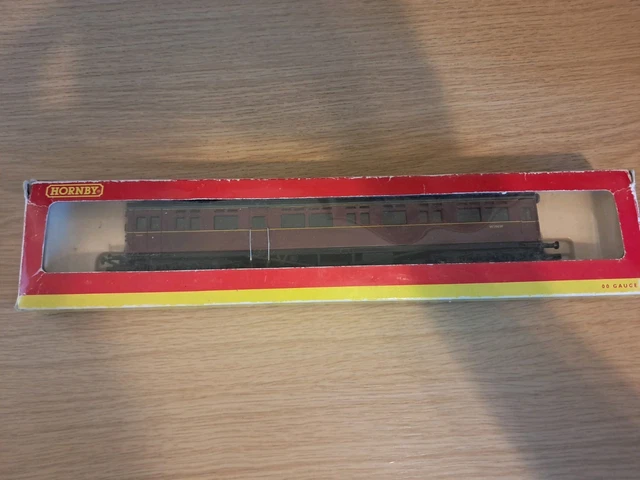 HORNBY R4100E BR Autocoach W 194 W BR Maroon Boxed OO Gauge £21.48 ...