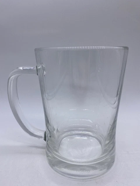 IKEA LARGE CLEAR Glass Handled Tankard/Mug EUR 12,64 - PicClick IT