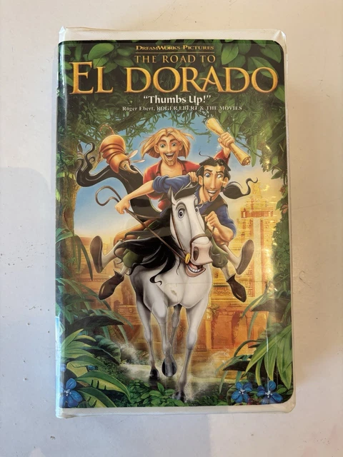 THE ROAD TO El Dorado VHS 2000 Clam Shell £3.74 - PicClick UK