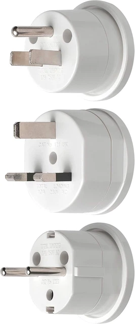 HPM INTERNATIONAL TRAVEL Adaptor EUR/USA/UK White $39.99 - PicClick AU