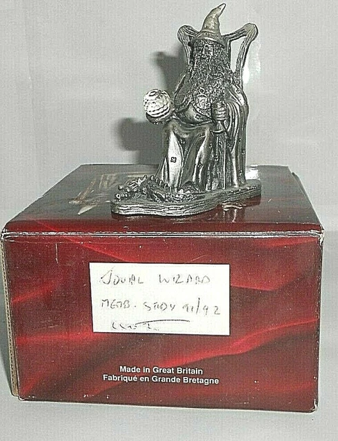 MYTH AND MAGIC - JOVIAL WIZARD - Tudor Mint - RARE WIZARD FIGURE ...