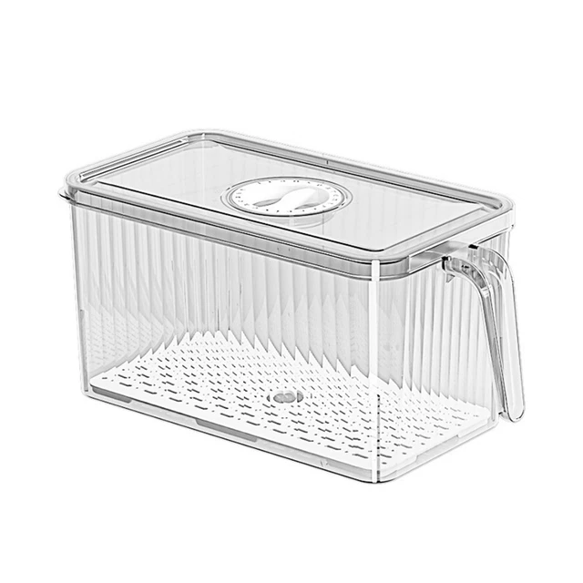 FRUIT STORAGE CONTAINER Transparent Food Preservation Food Grade ...