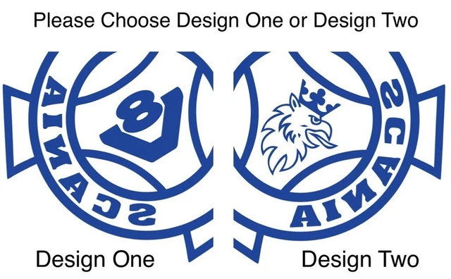 SCANIA X-LARGE CORNER Window Truck Vinyl Stickers Set Of Two Left And ...