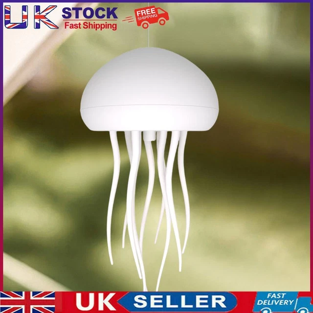 LED SMART JELLYFISH Night Light Voice Control Type-C Charging Flexible ...