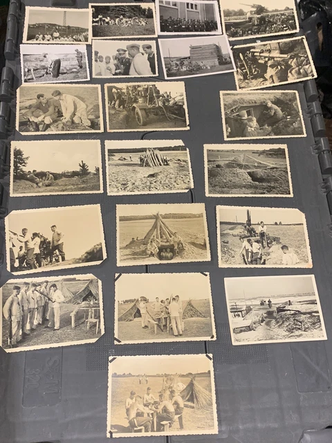 WW2 GERMAN PHOTOGRAPH Collection Luftwaffe Flak 88mm Wehrmacht Photo ...