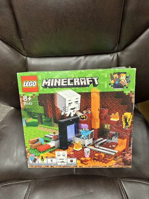 LEGO MINECRAFT THE Nether Portal (21143) New DAMAGED BOX £96.38 ...