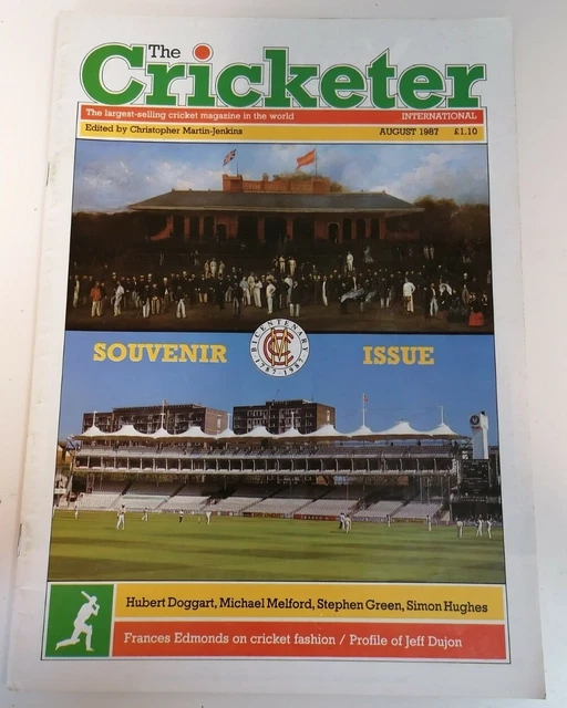 MAGAZINE - VINTAGE Sports The Cricketer International Cricket Magazine ...