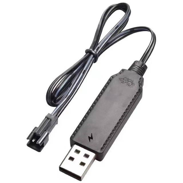 USB CABLE CHARGER Battery 3.7V Lithium (SM-2P) for RC Modeling Vehicle £7.02 - PicClick UK