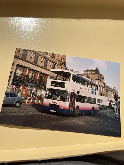 CLASSIC BUS PHOTO leyland olympian K350 SDS first scotland £0.99 ...