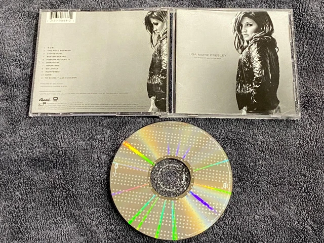 LISA MARIE PRESLEY To Whom It May Concern CD (Enhanced) 2003 Capitol ...