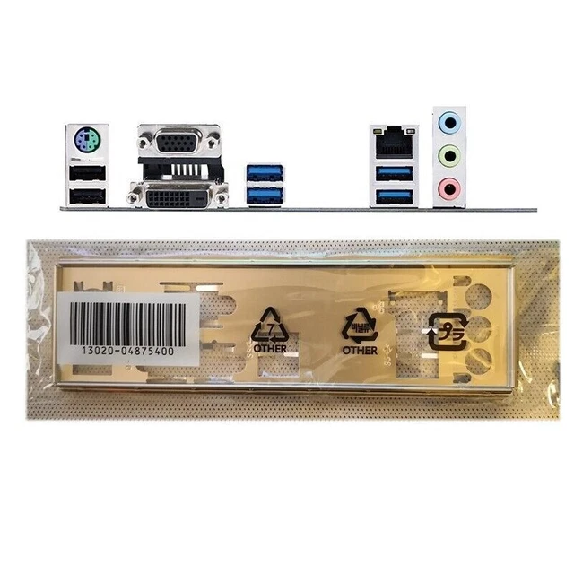 BACKPLATE FOR ASUS PRIME B460M-K Motherboard IO Shield plate i/o O ...