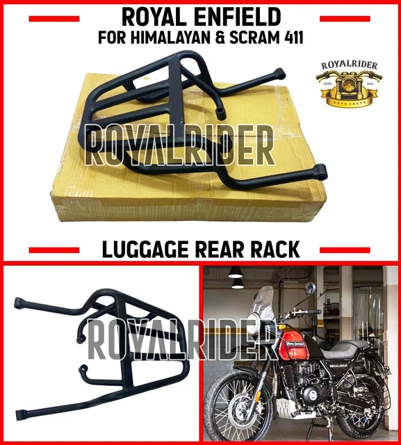 ROYAL ENFIELD &LUGGAGE REAR RACK For Himalayan and Scram 411 EUR 70,45 ...