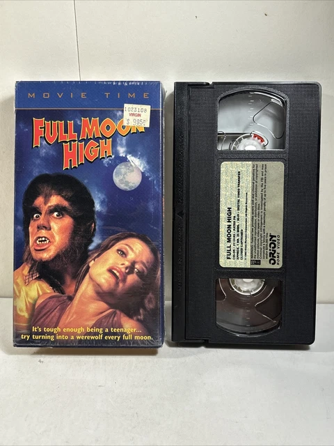 FULL MOON HIGH VHS 80's Comedy Horror Werewolf Adam Arkin In Shrink £13 ...