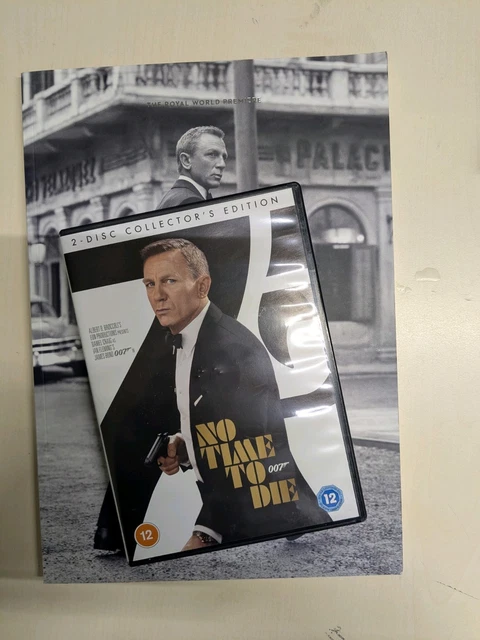 007 NO TIME to Die Collector's Edition DVD With Collectors Magazine £2. ...