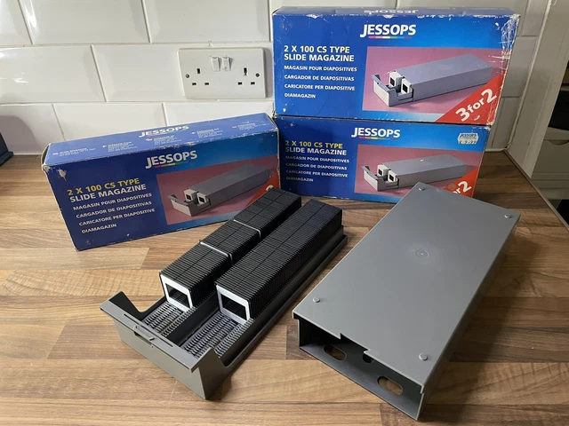3 X JESSOPS CS TYPE MAGAZINE STORAGE DRAWERS - INCL. SLIDES OF ...