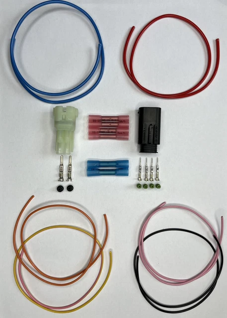 LAND ROVER DEFENDER Door Wiring Loom Harness Repair Kit Central Locking ...