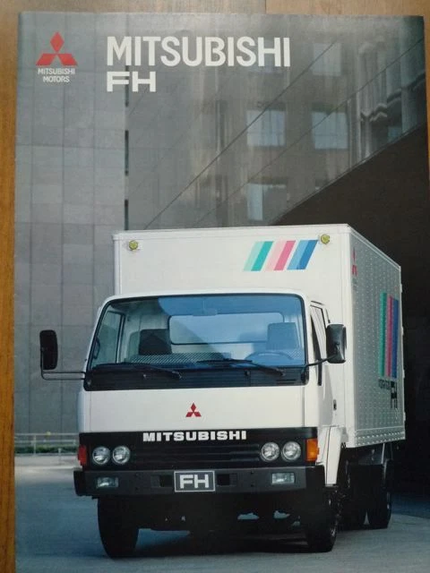MITSUBISHI FH TRUCK Brochure 1990 Fuso Africa sales catalogue Canter ...