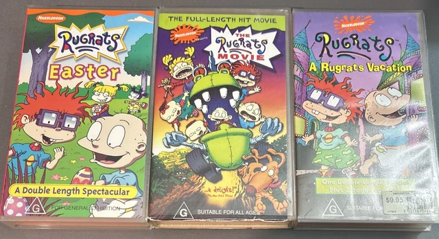 NICKELODEON RUGRATS VHS Tapes, Easter , The Movie , A Rugrats Vacation ...