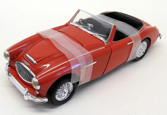 ERTL MASSSTAB 1/18 Druckguss Modellauto 7460 - 1961 Austin Healey 3000 ...