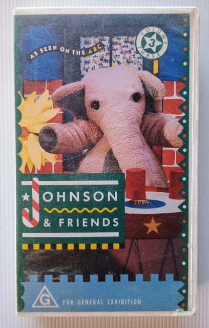 JOHNSON & FRIENDS Volume 3 VHS Video Tape Childrens ABC Kids RARE £15. ...