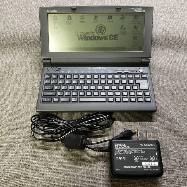 VINTAGE CASIO CASSIOPEIA A-60 PDA Windows CE Used Japanese $226.30 ...