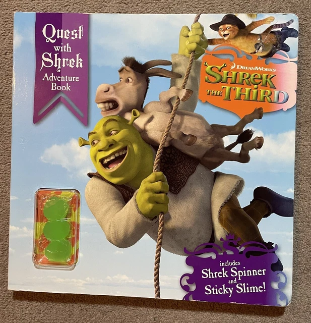 SHREK THE THIRD Quest With Shrek Adventure Book Complete V. Rare £25.99 ...