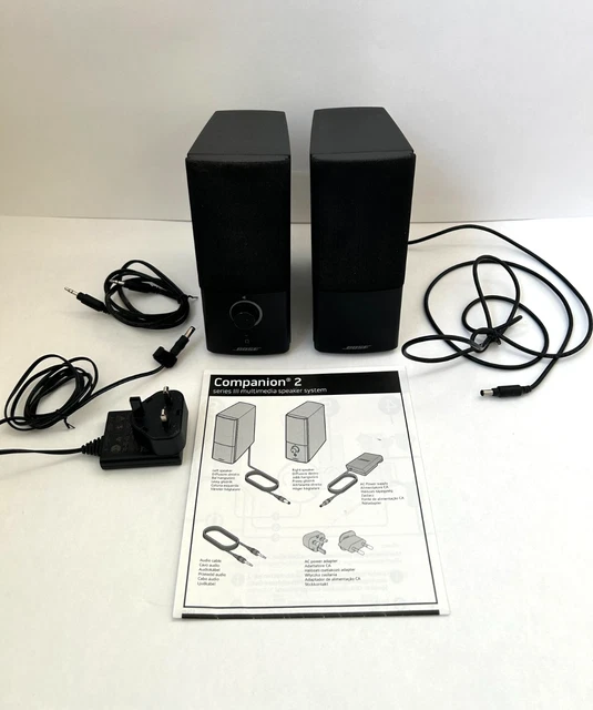 BOSE COMPANION 2 Series III Speaker System w/ Manual £79.99 - PicClick UK