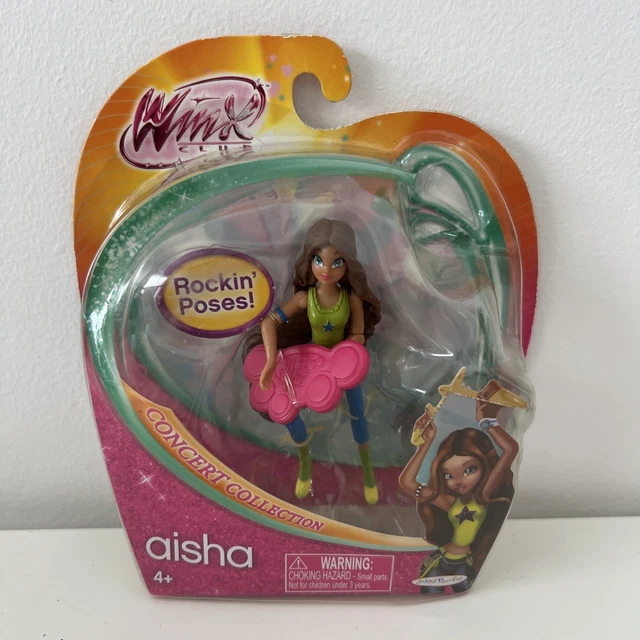 JAKKS PACIFIC 2013 NIB Rock Concert Collection AISHA articulated Figure ...