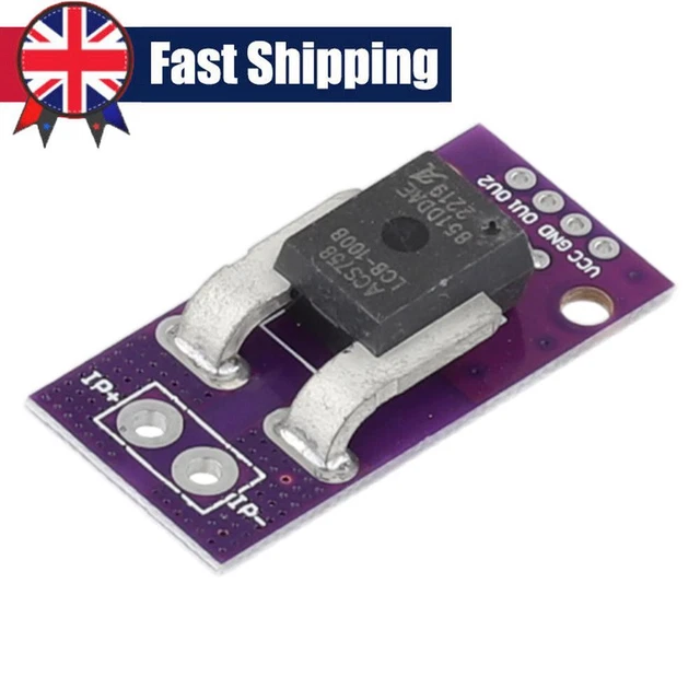 ACS758LCB-050B-PFF-T LINEAR ANALOG Current Hall Sensor Module 100A 3.3 ...