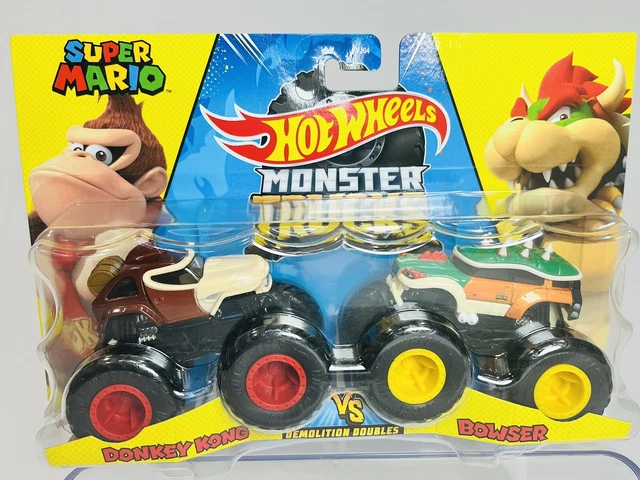 MATTEL HOTWHEELS SUPER Mario Bowser 1:64 Monster Truck NEW IN BOX £5.50 ...