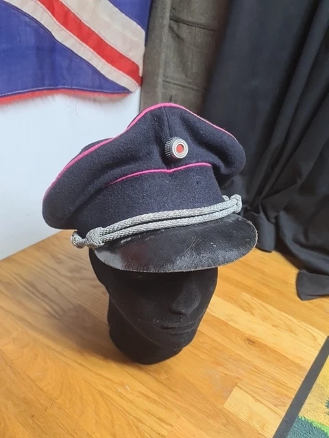WW2 FEUERSCHUTZPOLIZEI GERMAN Fire Police Cap £150.00 - PicClick UK