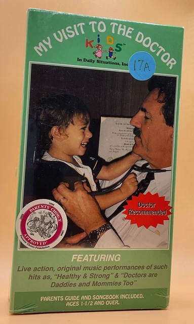 MY VISIT TO The Doctor VHS 1995 Ronald McDonald House **SEALED NEW** £ ...