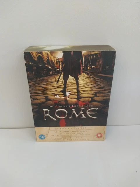 DVD BOXSET HBO Rome The Complete First Season BBC Full 12 Episodes ...