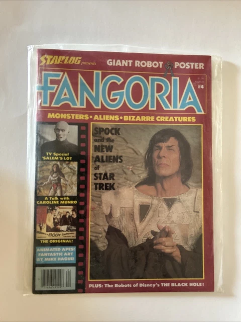 RARE VINTAGE FANGORIA MAGAZINE VOL 1 ISSUE 4 NEAR MINT 1st PRINT OOP ...