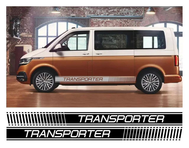 VW TRANSPORTER SIDE Decals Stickers Camper Van Graphics T4 T5 T6 Caddy ...