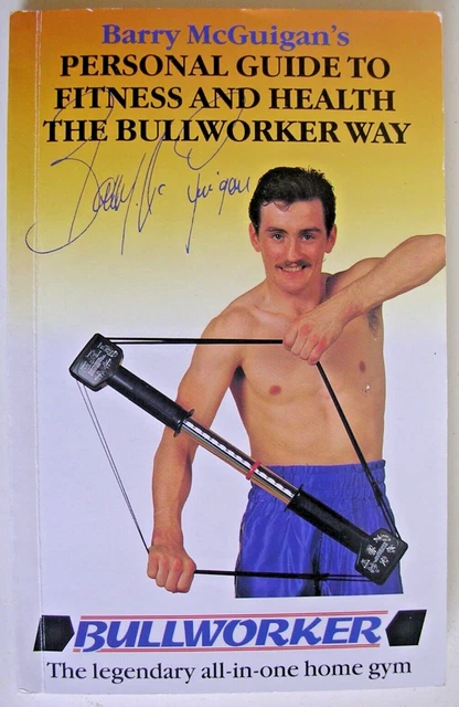 BULLWORKER X5 BOOK Barry McGuigan & Wall Chart £59.95 - PicClick UK